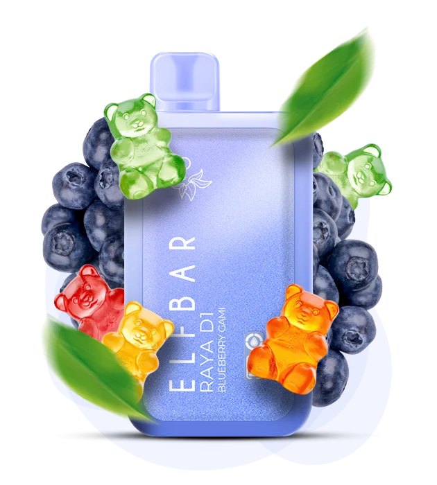 Elf Bar RAYA 13000 Blueberry Gami, оригинал - Elf Bar Shop